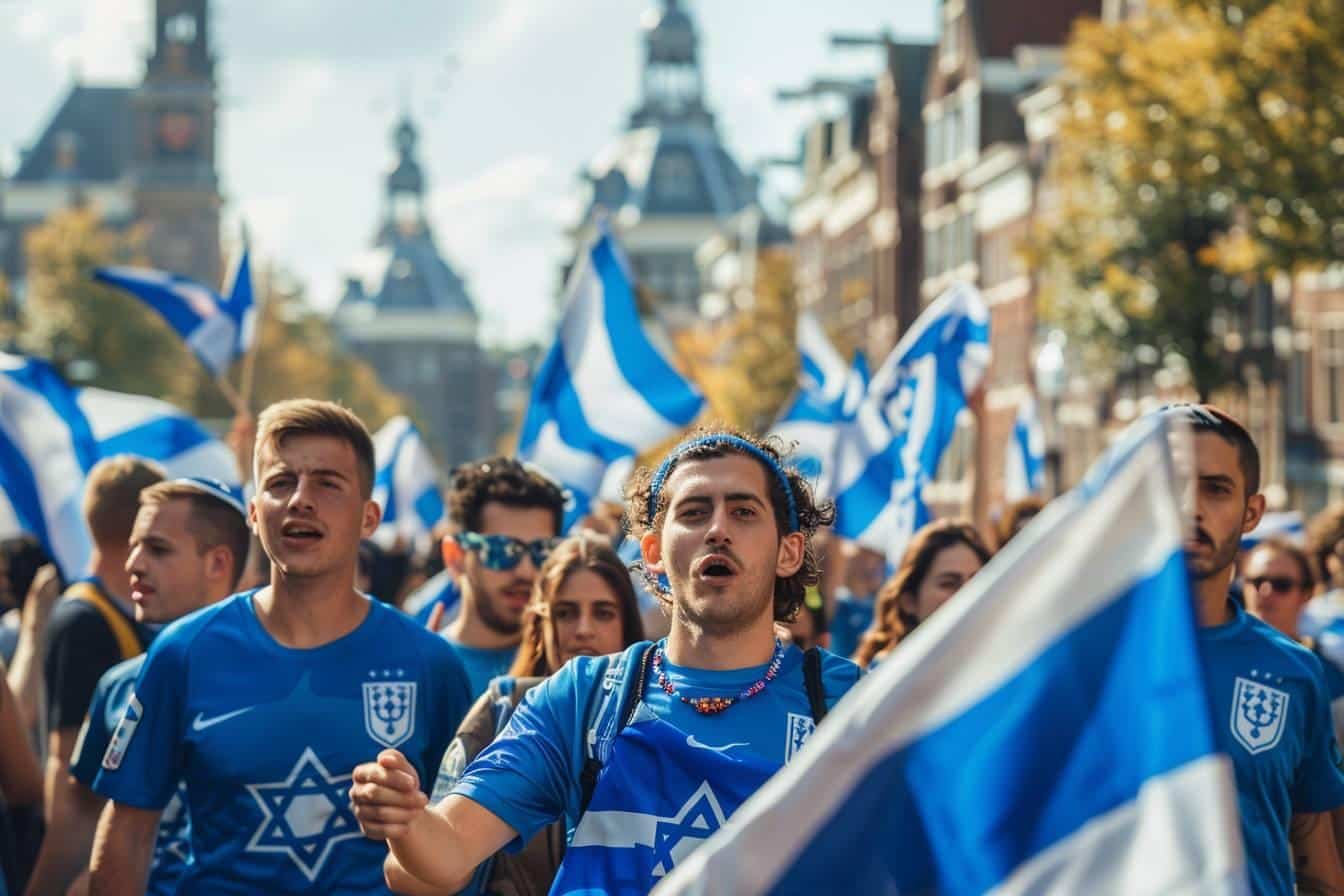 Israeli Fans Back in Action After Chaos in Amsterdam!